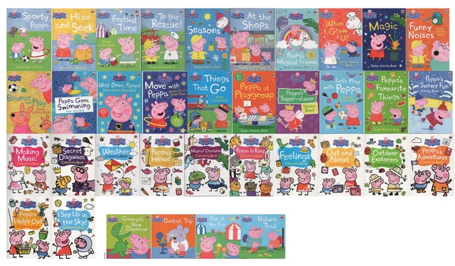PEPPA PIG STICKER/ACTIVITY/COLOURING/STORY Books £3.79 - PicClick UK