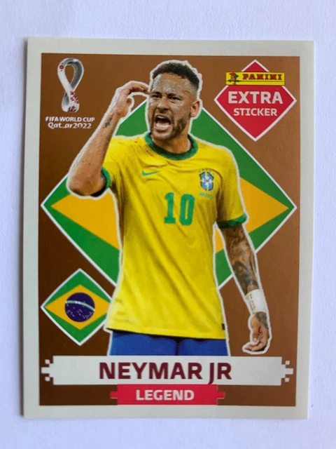 PANINI FIFA WORLD Cup Qatar 2022 Extra Stickers BRONZE NEYMAR JR LEGEND £69.95 - PicClick UK