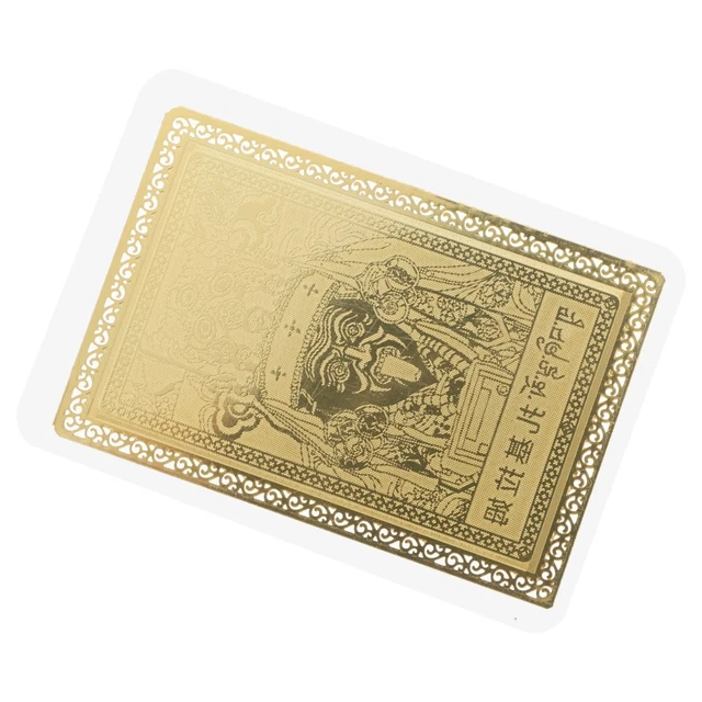 MONEY AMULET CHINESE Protection from Evil Feng Shui Good Luck Card $17. ...