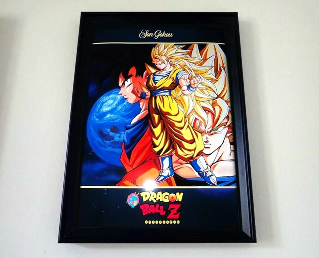 DBZ - AFFICHE A4 Goku SSJ3 Buu arc Promo rare (élargie) EUR 8,00 ...