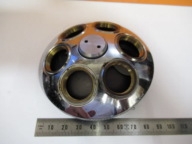 WILD HEERBRUGG SWISS M20 Sextuple Nosepiece Microscope Part As Pictured ...
