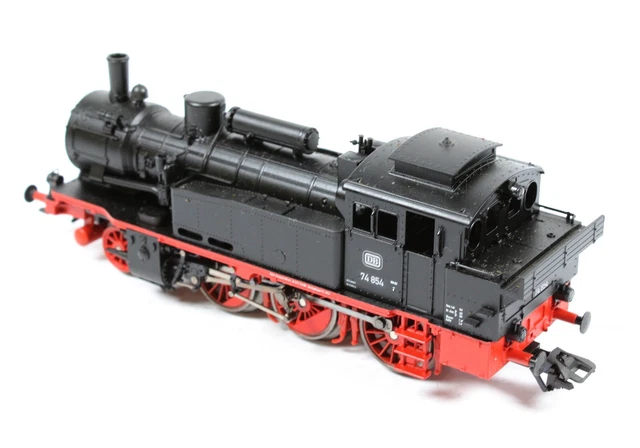 &H0 MÄRKLIN DA 29166 locomotiva a vapore digitale BR 74 DB epoca III ...