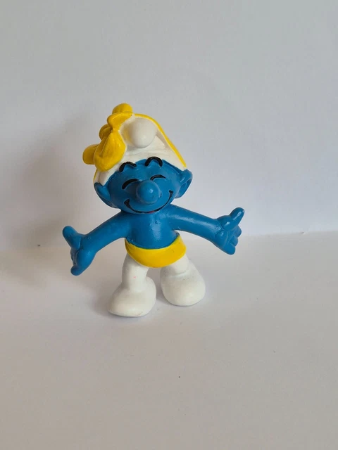 SCHTROUMPF AVEC SON noeud jaune EUR 5,00 - PicClick FR