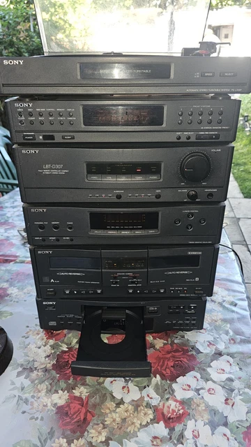 SONY LBT D307 Vintage Hifi System Amplifier Receiver Phono Stage £270. ...