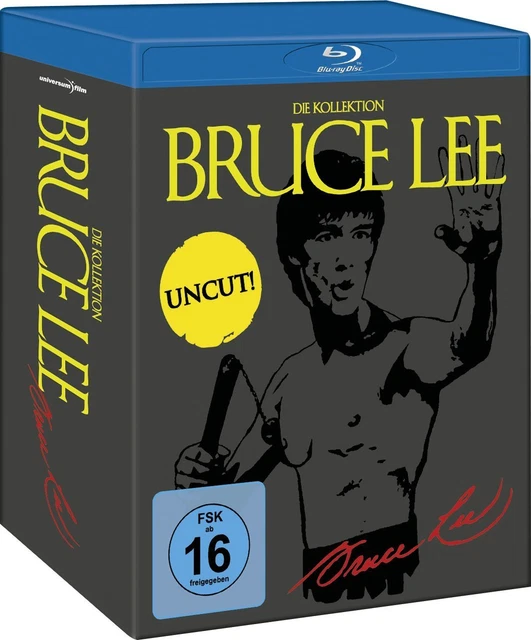 BRUCE LEE UNCUT Collection TODESKRALLE Todesfaust LETZTER KAMPF BLU-RAY ...
