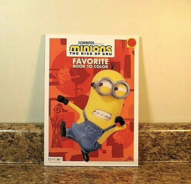 MINIONS THE RISE Of Gru Coloring and Activity Book NEW EUR 7,81 ...