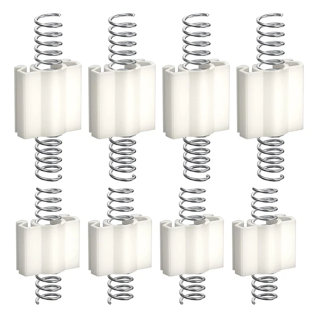 BIFOLD DOOR SPRING Hardware Two Sizes White/silver 8pcs/set Accessories ...