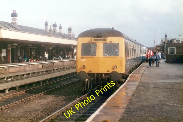 RAILWAY PHOTO CLASS 120 DMU waits at Lincoln St Marks 14.38 to CRW 30/3 ...