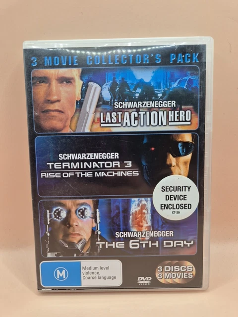 LAST ACTION HERO / Terminator 3 / The 6th Day - DVD - Arnold ...