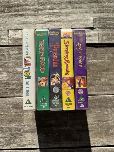WALT DISNEY CLASSICS VHS Bundle Job Lot Cartoons Vtg VGC PAL UK £11.11 ...