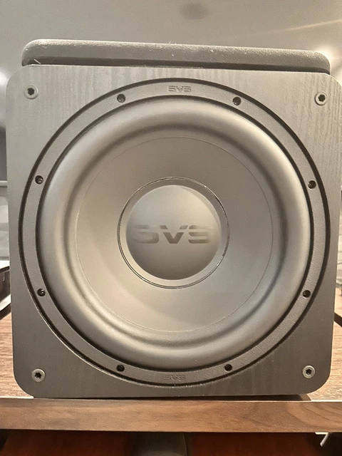 SVS SB‑1000 PRO BLACK Ash – 12″ Sealed Subwoofer, 325 W RMS, App ...