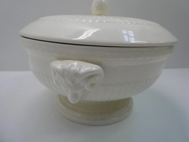VINTAGE WEDGWOOD POTTERY Edme Vegetable Tureen Rams Head Handle Etruria ...