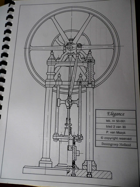BAUPLAN DAMPFMASCHINE ELEGANCE EUR 45,00 - PicClick DE