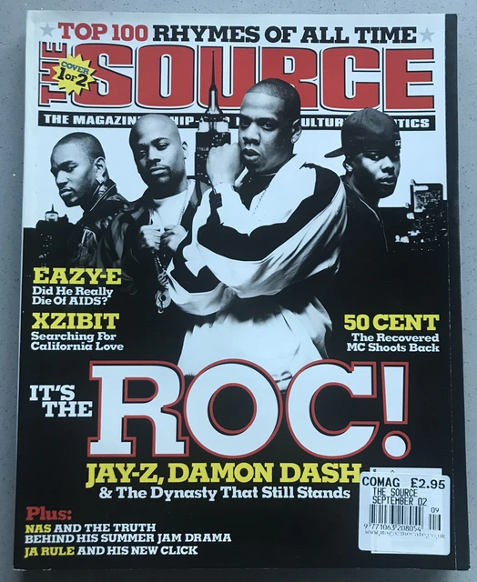 THE SOURCE MAGAZINE #156 September 2002 ROC Jay-Z Damon Dash 50 Cent ...