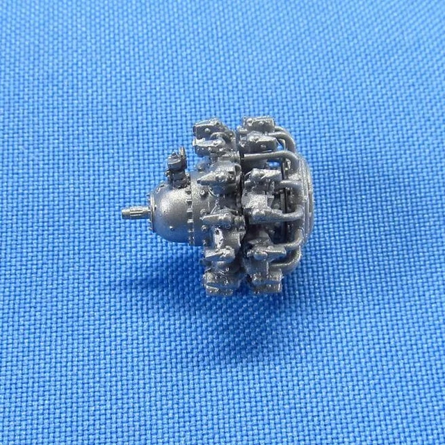 PRATT & WHITNEY R-1830 Engine (3D-Printed) Scale 1:72 For Aircraft Kit ...