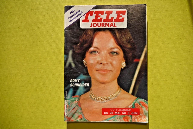 TÉLÉ JOURNAL , n° 444 - 1983 - Romy schneider , j claude drouot EUR 10 ...
