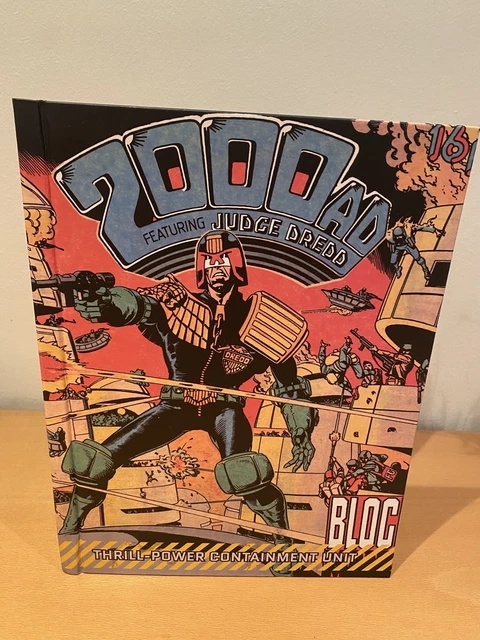 2000AD BLOCKMANIA BRIANBOLLAND Cover Thill-Power Containment Unit ...