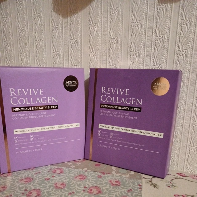 2 BOXES REVIVE Collagen Menopause Beauty Sleep 14 Sachets x 22g OCT ...