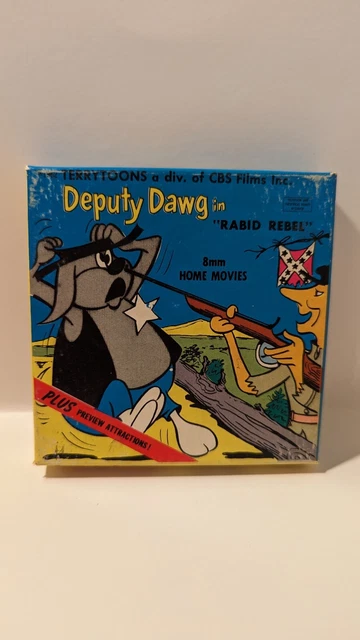 TERRYTOONS CBS FILMS Deputy Dawg Rabid Rebel 8mm Home Movies £28.44 ...