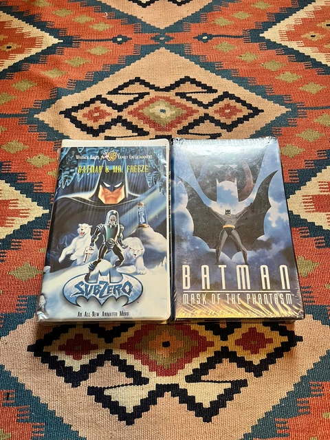 &BATMAN& LOT 2 Animated movies VHS Mask Phantasm With Magazine & Sub ...