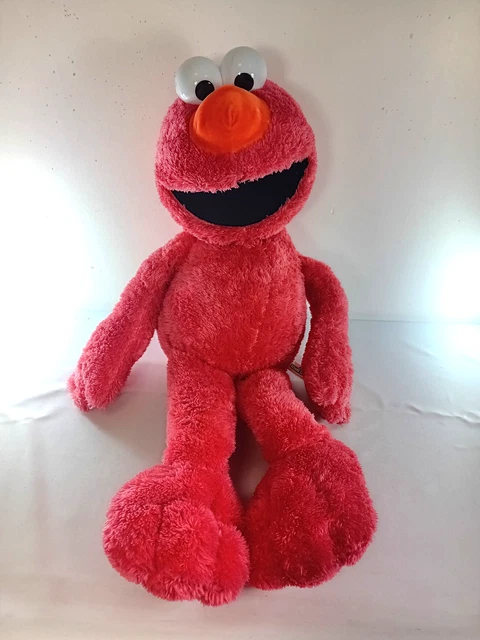 SESAME STREET OFFICIAL Giant Muppet ELMO Red Plush Soft Toy - 85cm K4 £ ...