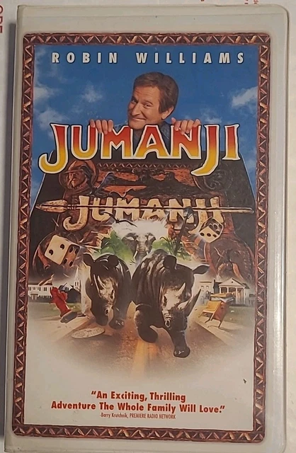 JUMANJI (VHS, 1996, Closed Captioned Clam Shell Case) £4.46 - PicClick UK