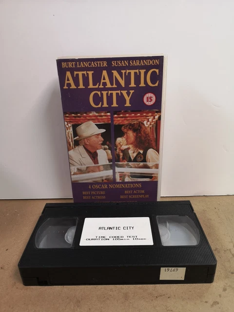 ATLANTIC CITY - VHS Video - Pal - Video Cassette £3.39 - PicClick UK