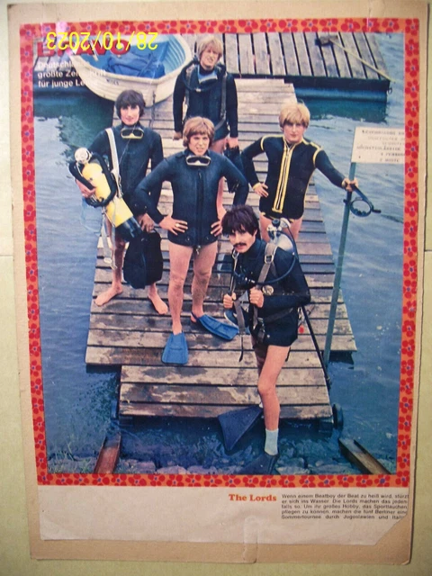 BRAVO POSTER 70ER - The Lords- gut erh. Top ! 1967 EUR 1,00 - PicClick FR