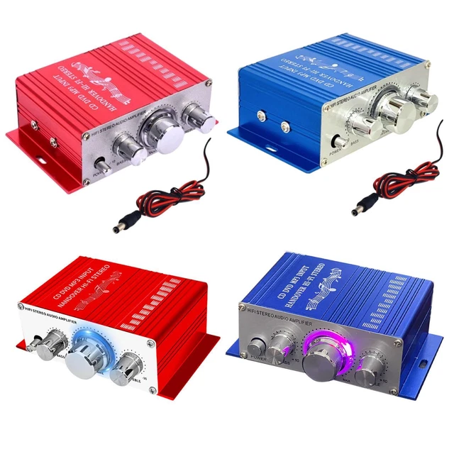 MINI AMPLIFICATEUR AUDIO 20W x2 récepteur stéréo HiFi pour ordinateur ...