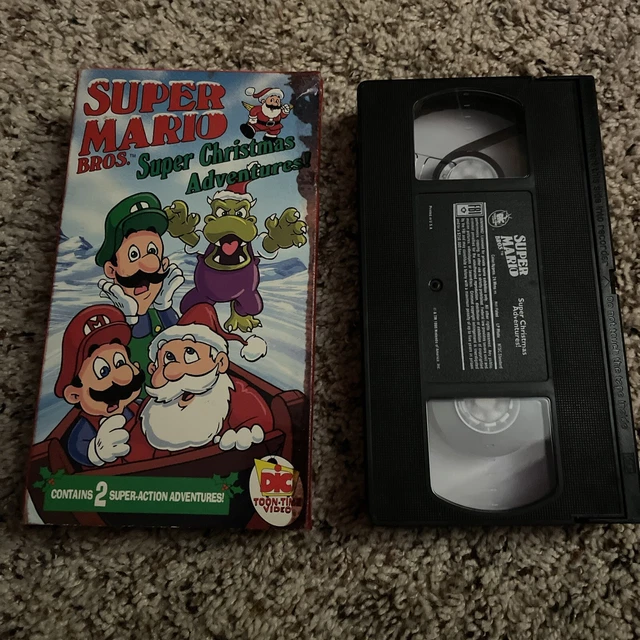 SUPER MARIO BROS Super Christmas Adventure VHS DIC Toon Time dessin ...