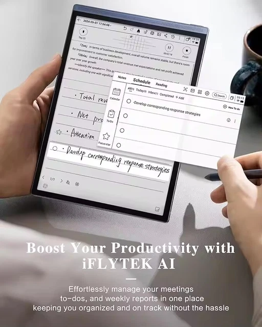 IFLYTEK AINOTE AIR 2 8.2" AI Note-Taking Tablet Writing Paper Tablets ...