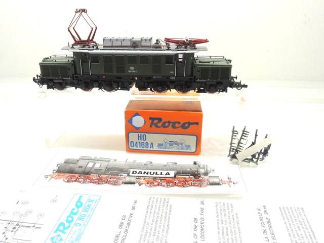 ROCO 04168A HO locomotiva elettrica BR 194 035-2 DB testata, istruzioni ...