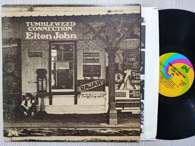 DISCO LP ELTON John - Tumbleweed Connection - 1970 Uni 73096 Usa Press ...