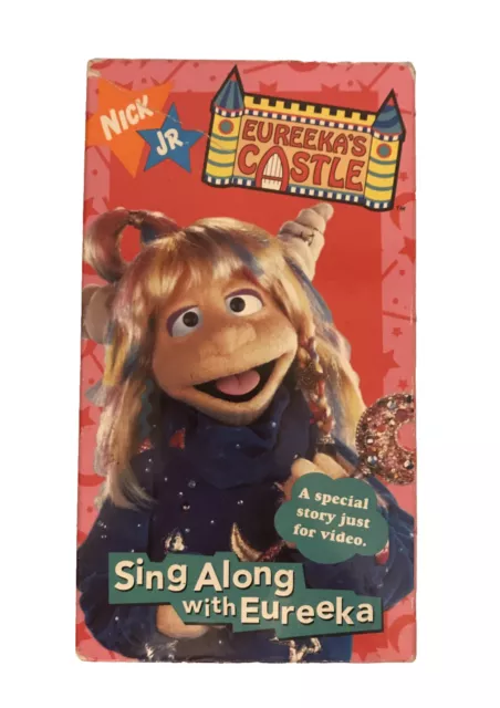 Nickelodeon Nick Jr Eureekas Castle Sing Along Vhs Screener New Mostly