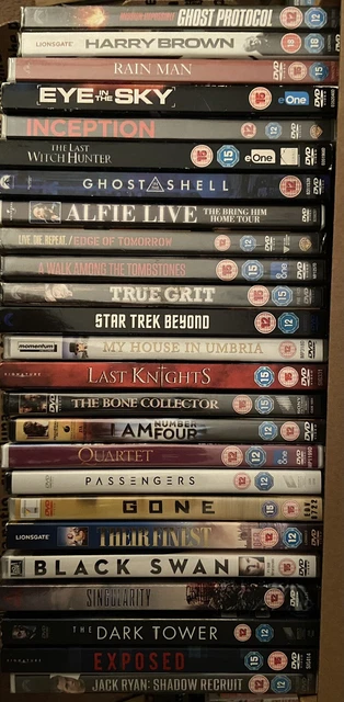 VARIOUS DVDS/BLU-RAYS; NEW/SEALED or Preowned Save Up to 20% With Multi ...