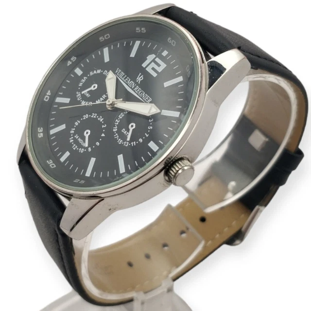 VUILLEMIN REGNIER 41MM 2000s Calibre Quartz LEBROCANTHEURE MONTRE ...