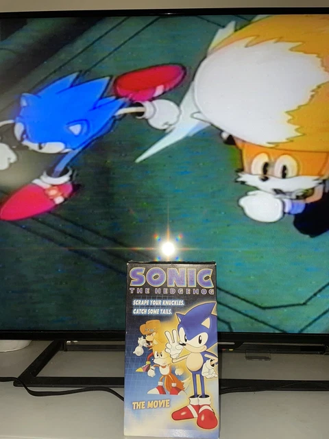 SONIC THE HEDGEHOG: The Movie VHS Proof of functionality Gamer ...