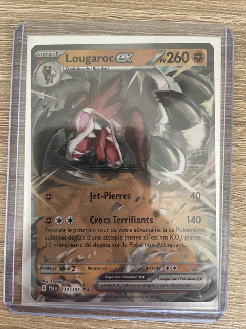 CARTE POKEMON - Evolutions à Paldea - Lougaroc EX 117/193 - NEUF EUR 5 ...