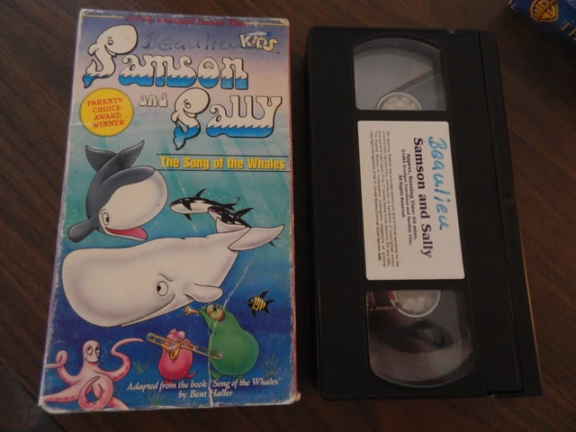 SAMSON AND SALLY Rare Kids Animated Vhs The Song Of The Whales 1991 ...