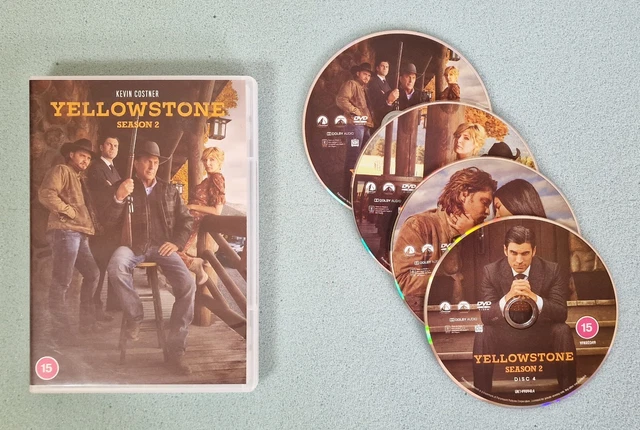 YELLOWSTONE COMPLETE SEASON 2 DVD Box Set [15] Kevin Costner £11.00 ...