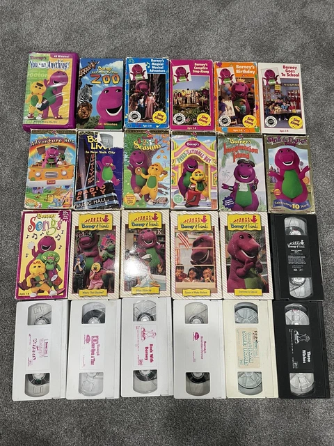 BARNEY & FRIENDS Time Life VHS Lot 24 Tapes £34.83 - PicClick UK