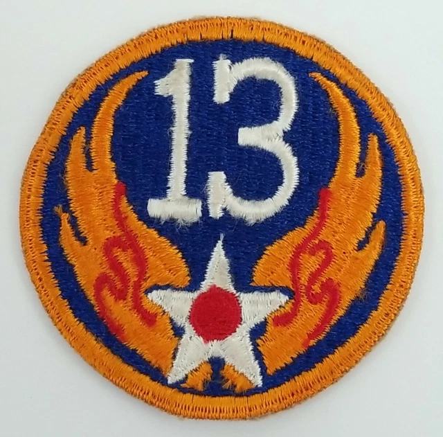 VINTAGE WWII US Army Air Corps Patch - 13th Air Force $18.10 - PicClick AU