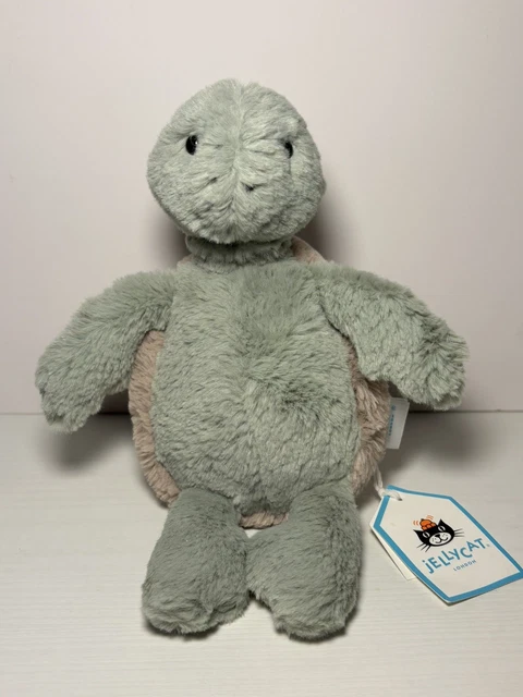 JELLYCAT LITTLE BASHFUL Turtle (retired) - with tags £40.22 - PicClick UK