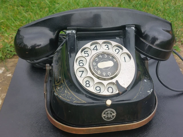 BELL TELEPHONE MFG Co - Model: RTT56A- 1940s VINTAGE KETTLE BELGIUM ...