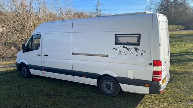 NEW PICS. MERCEDES Sprinter 64 Plate camper van conversion, 2 berth £ ...
