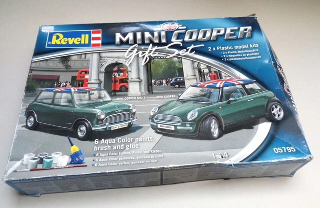 REVELL 05795 MINI Cooper Geschenkset Gift Set 1:24 EUR 34,90 - PicClick DE