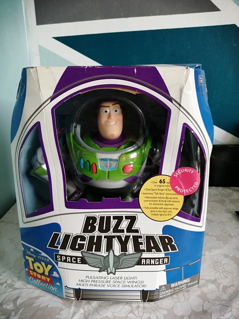 TOY STORY SIGNATURE Collection Buzz Lightyear Thinkway Cloud Logo New ...