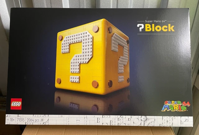 LEGO 71395 SUPER Mario 64 Question Mark Block Set - New & Factory ...