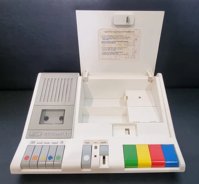 VINTAGE 1984 ELECTRONIC Talk N Play Learning System Sesame Street ...