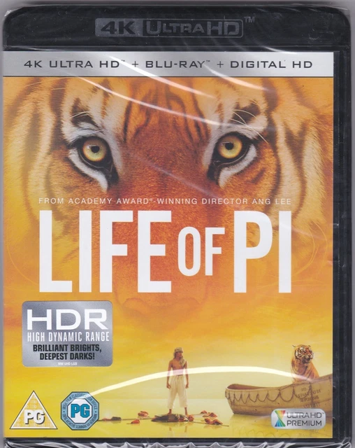 LIFE OF PI (4K Ultra HD + Blu-ray, 2 Disc set, New & Sealed) £14.00 ...